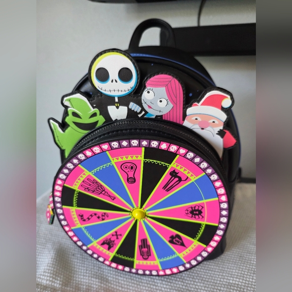 Loungefly | Bags | Nbc Nightmare Before Christmas Loungefly Backpack ...